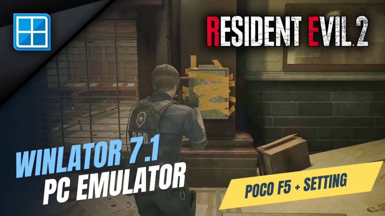 Resident evil 2 remake - Winlator 7.1 pc emulator android - Poco F5 ...