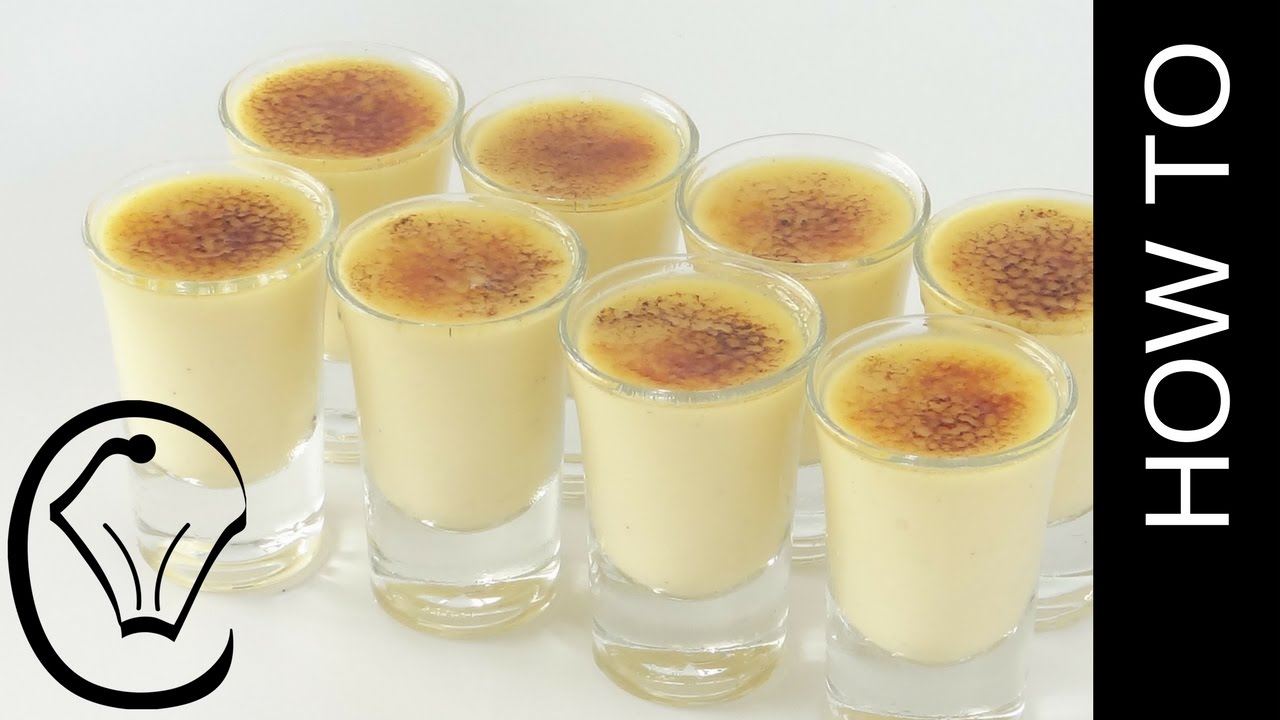 NO Bake Mini Creme Brulee Shots One Pot Cooking - YouTube