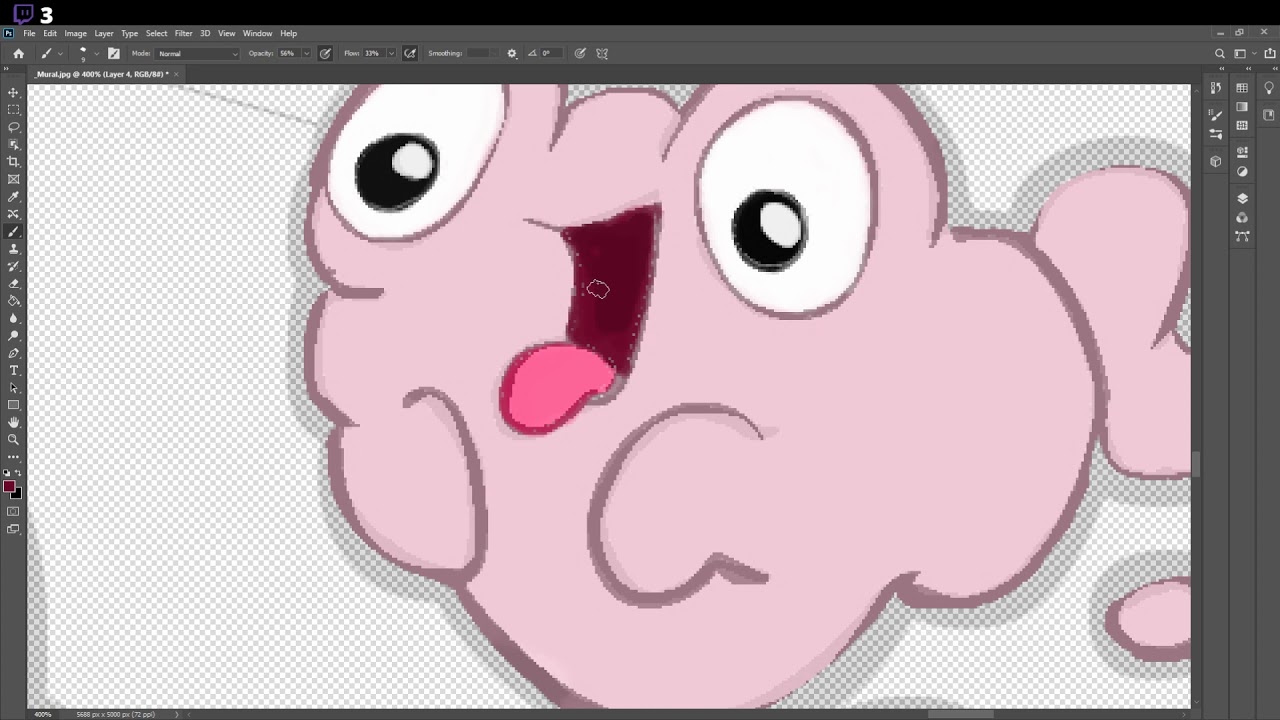 Speed Coloring Morph Digital Art - YouTube