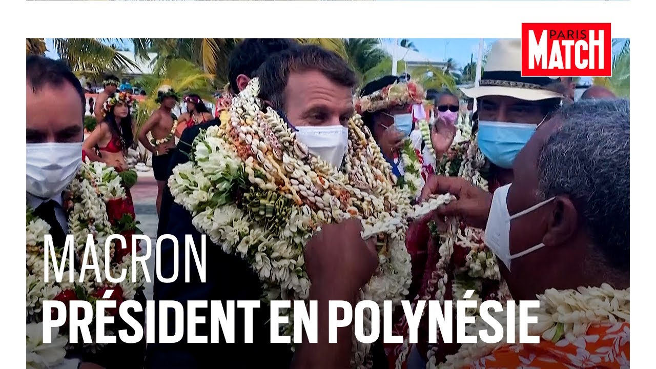 Nucléaires, Unesco, colliers de fleurs… Emmanuel Macron et son voyage ...