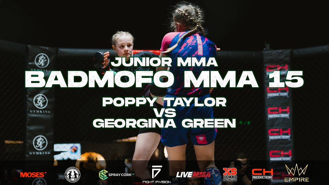BMF 15 | Poppy Taylor vs Georgina Green | Junior MMA - YouTube