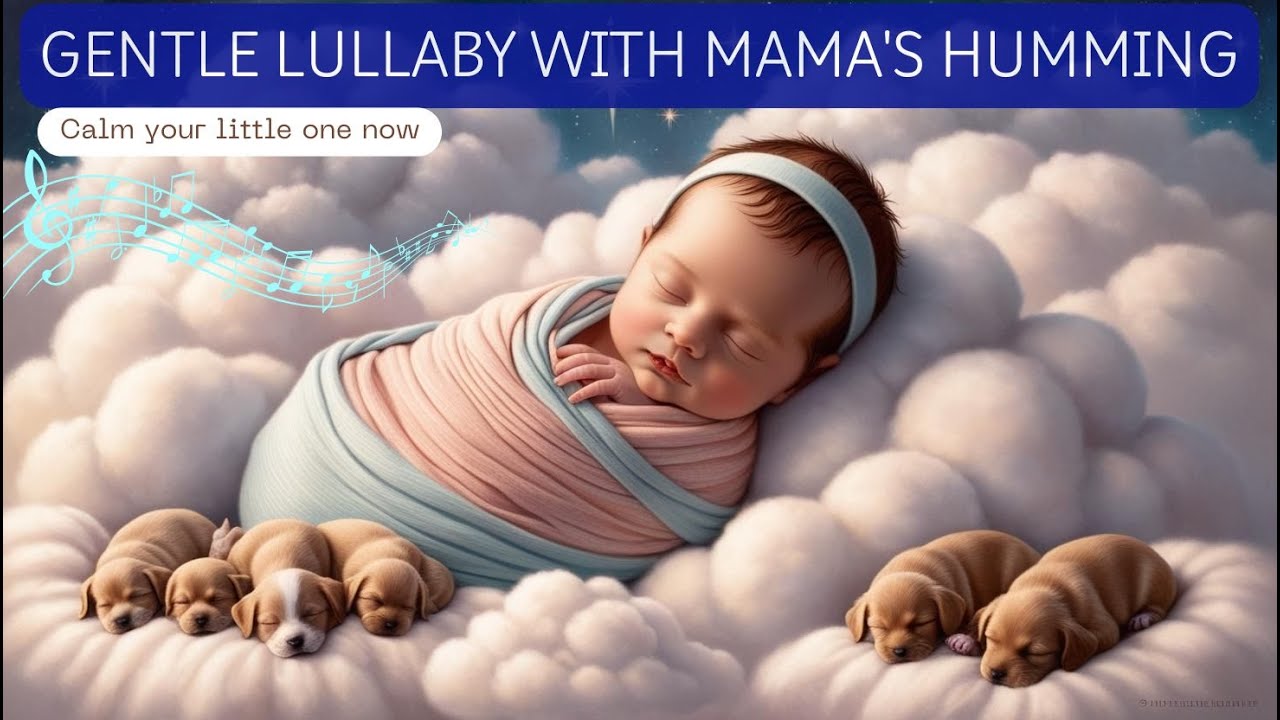 2 Hours Gentle Lullaby with Mama's Humming - Deep Sleep for Baby ...