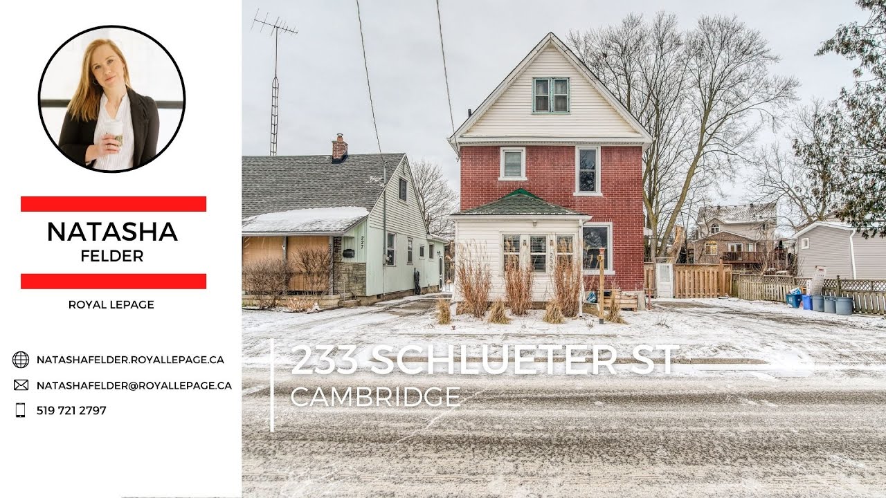 Cambridge Real Estate | 233 Schlueter St | Natasha Felder - YouTube
