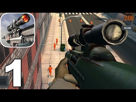Sniper 3D Gun Shooter - Gameplay Walkthrough Part 1 - iOS Android