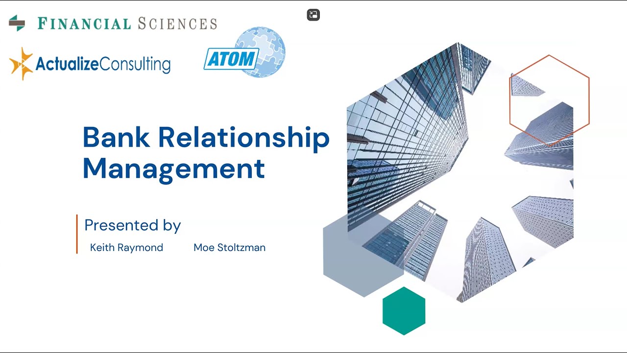 Bank Relationship Management | Webinar - YouTube