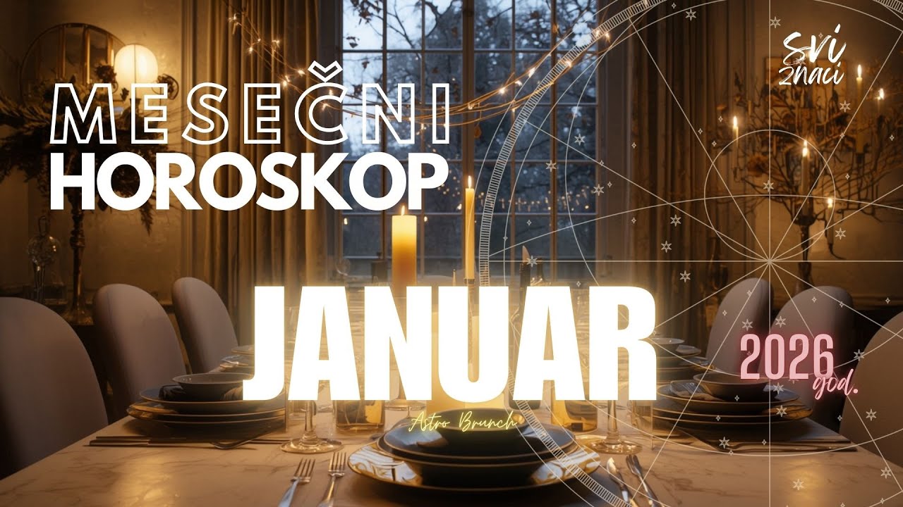JANUAR 2026 | Mesecni Horoskop - YouTube