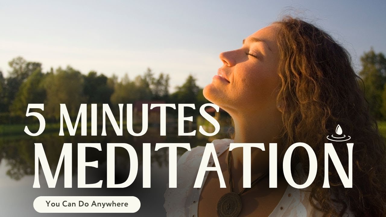 5-Minute Guided Mindfulness Meditation You Can Do Anywhere | Quick ...