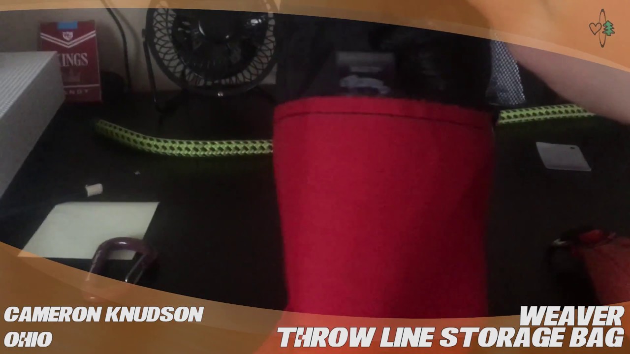 Weaver Throw Line Storage Bag - TreeStuff.com Customer Cameron Knudson's Review In The Field ...