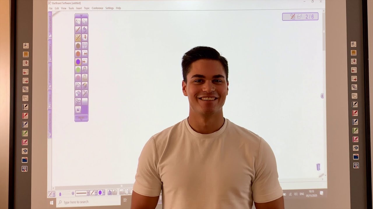 StarBoard Solution Interactive Whiteboard - YouTube