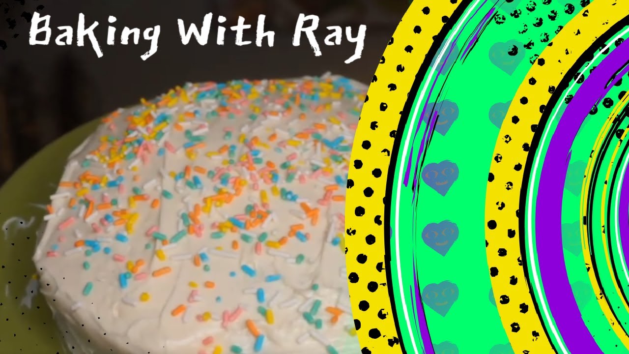 Cooking with Ray - Baking a cake and meatloaf! - YouTube