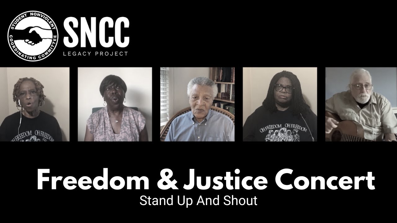 SNCC Freedom and Justice Concert: Stand Up and Shout - YouTube