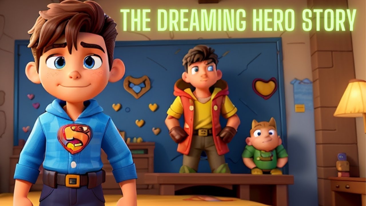 learn english for children about The Dreaming Hero story #shortvideo # ...