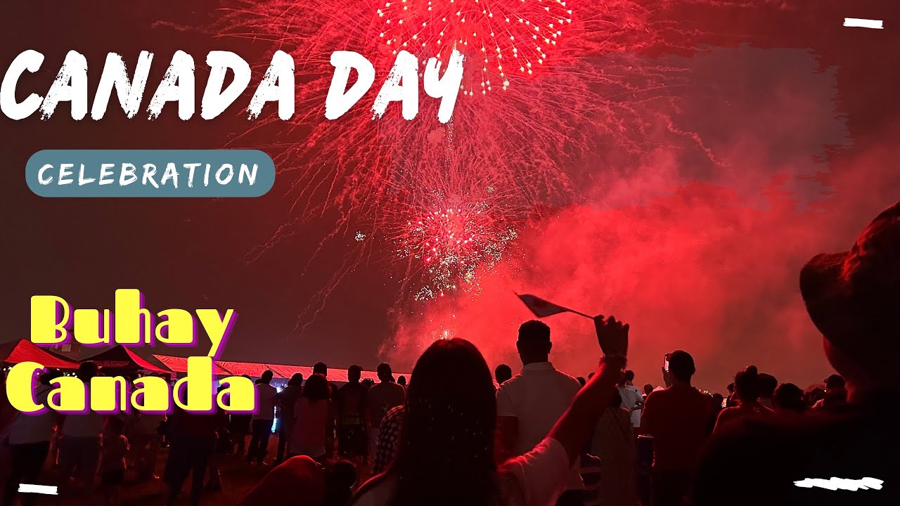 Downsview Park Fireworks | Canada Day |#buhaysacanada #buhaycanada - YouTube