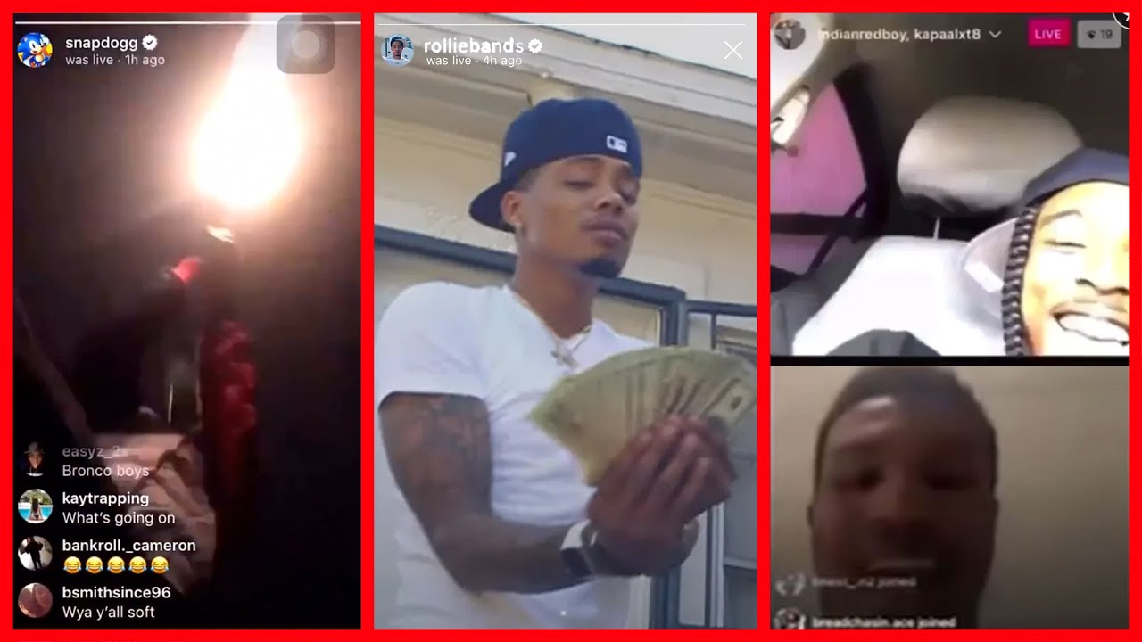 Rappers Who Have Been Killed On IG Live.. (Indian Red Boy, Snapp Dogg ...