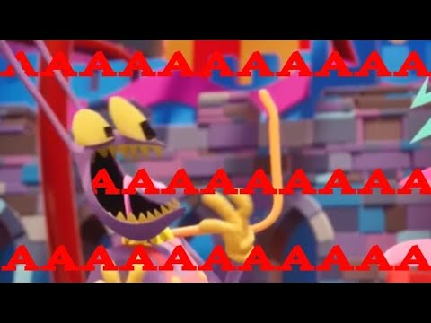 Zooble choking Jax but every time there's a different screaming sound ...