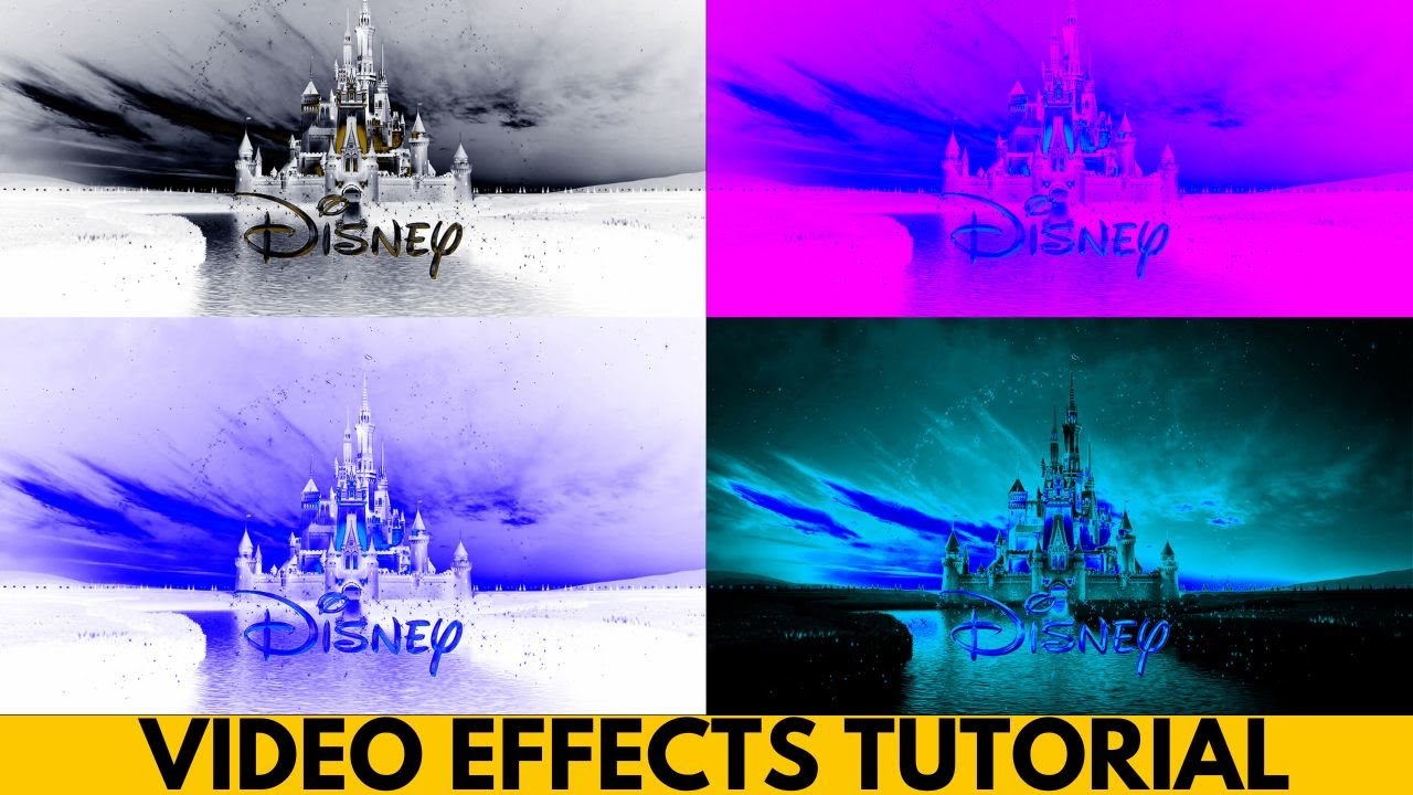 Disney Intro Special Visual and Audio Effect Edit PART 2 - SUPER Cool ...