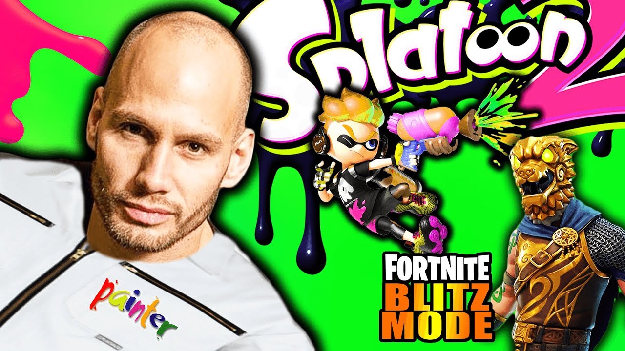Fortnite & Splatoon 2 - Flying Uwe - YouTube