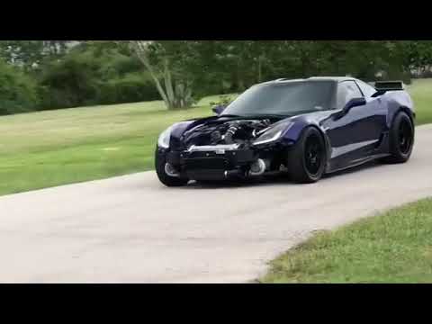 Twin turbo corvette c7 zo6 - YouTube