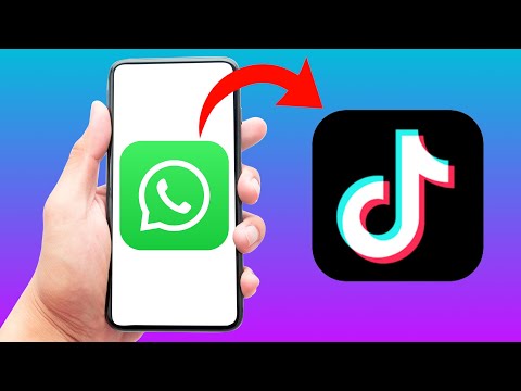 Como COMPARTILHAR Vídeos do WhatsApp para o TikTok - Passo a Passo