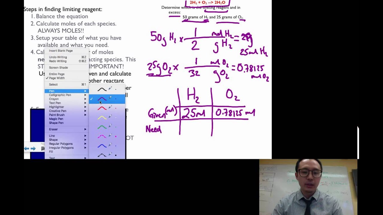 Chem 3.11 - Limiting Reactant and In Excess intro - YouTube
