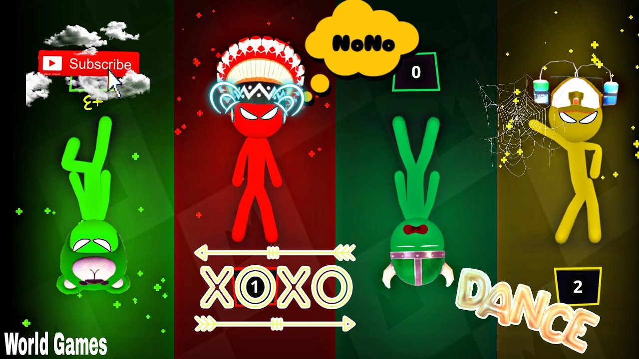 Stickman Party 1234 Players Games 2023#stickman #stick #game #1234 # ...