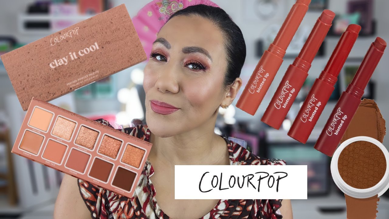 COLOURPOP Clay it Cool Collection | FINALLY A ColourPop Collection I ...