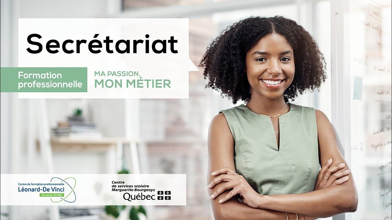 Formation en Secrétariat - CFP Léonard-De Vinci - YouTube