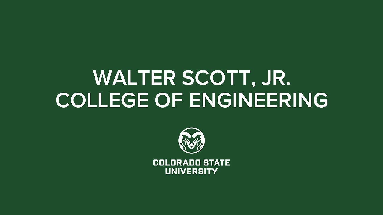 Spring 2021 Commencement | CSU Walter Scott, Jr. College of Engineering ...