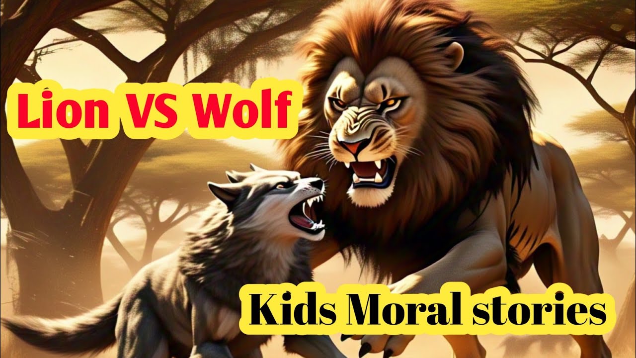 Lion and Wolf Clash"10. "Safari Smackdown: Lion vs. Wolf kids Wildlife ...