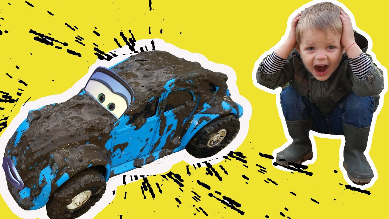 Mirik and Yarik Pretend Play Car Wash - YouTube