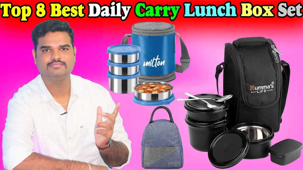 Top 8 Best Lunchbox Set In India 2025 With Price |Meal Lunch Box Set ...