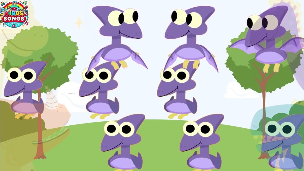 10 Little Dinosaurs | Super Simple Kids Songs for You - YouTube