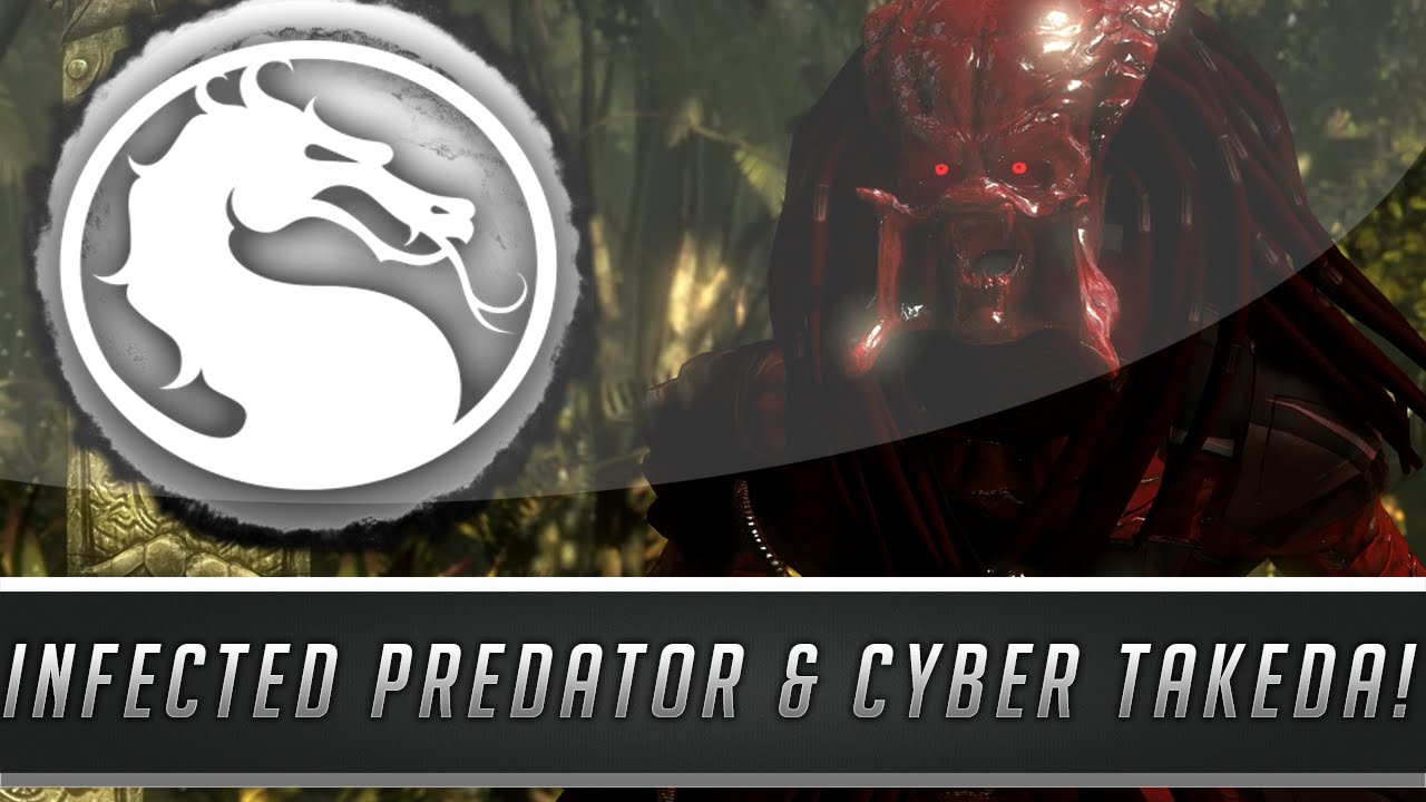 Mortal Kombat X: New Infected Predator & Cyber Takeda Skins/Costumes ...