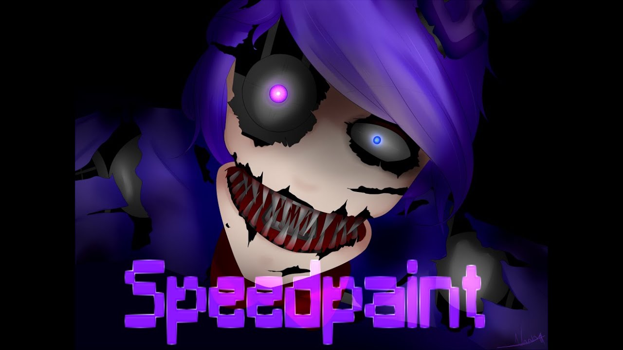 Five Nights at Freddy's 4 Speedpaint- Bonnie Jumpscare(Human) - YouTube