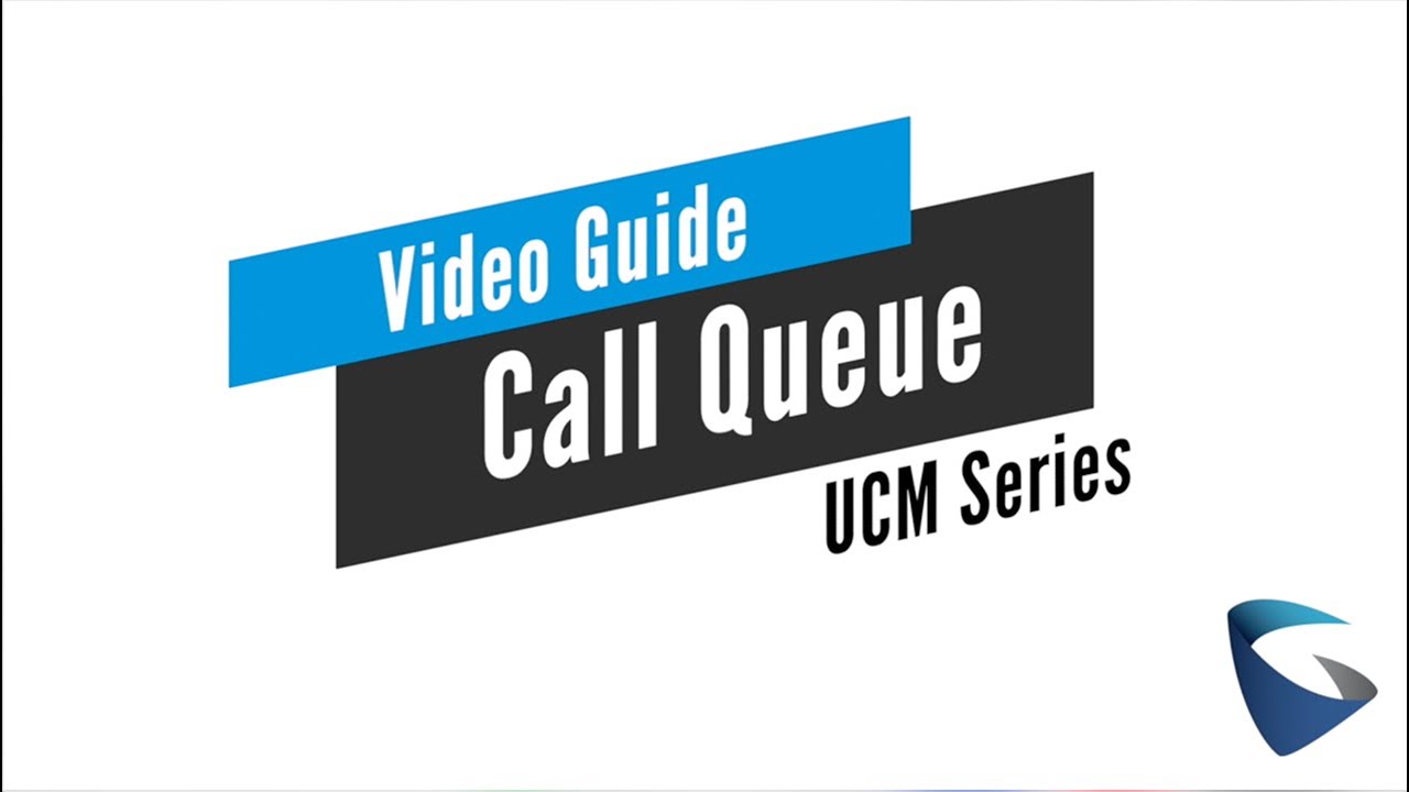 Video Guides - UCM - Call Queue - YouTube