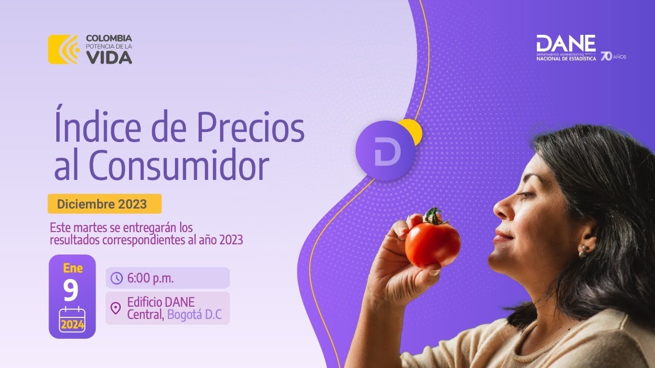 Rueda de prensa Índice de Precios al Consumidor (#IPC) diciembre 2023 ...