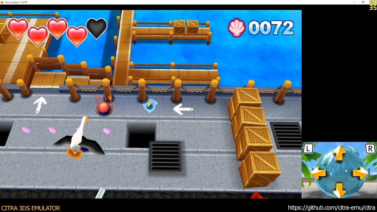 Citra 3DS Emulator - Finding Nemo: Escape to the Big Blue ingame 1080p ...