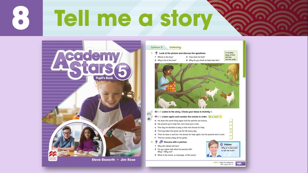 Academy Stars 5 Unit 8 Lesson 5 - YouTube