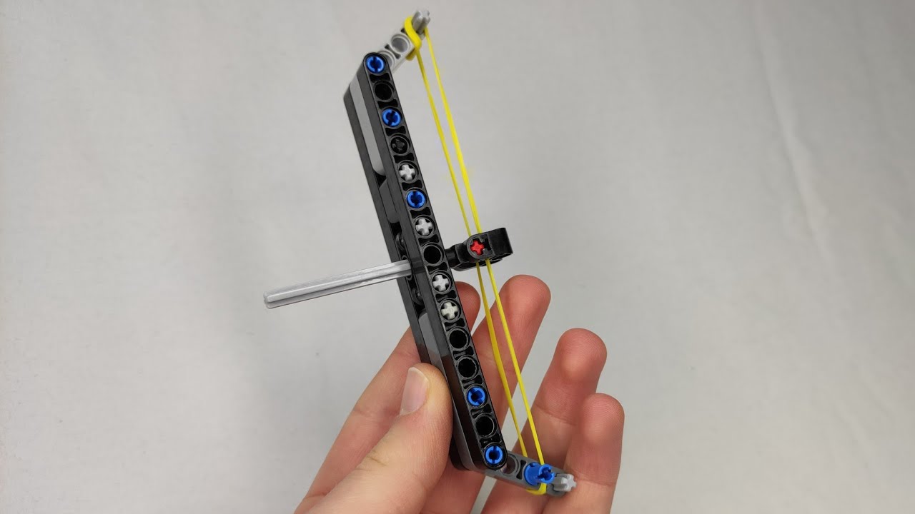 How to make a mini Lego bow - YouTube