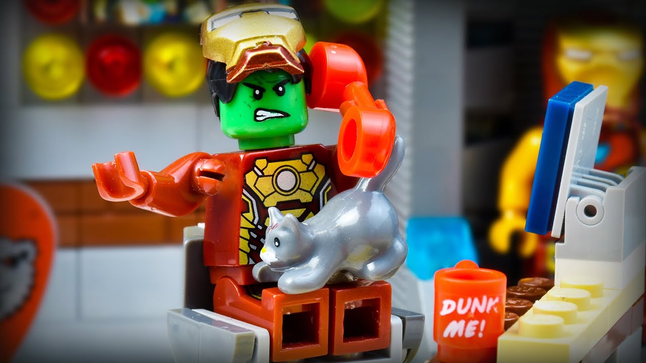 LEGO Hulk Deputy Iron Man (Marvel Animation) - YouTube