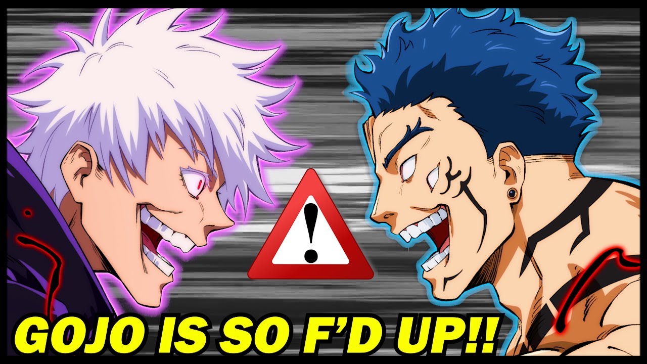 Psycho Gojo VS Sukuna!! Jujutsu Kaisen Sukuna vs Satoru Gojo Takes a ...