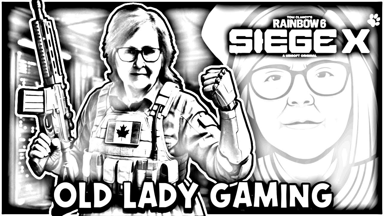 Spooky Basement - Old Lady Plays Siege X - YouTube