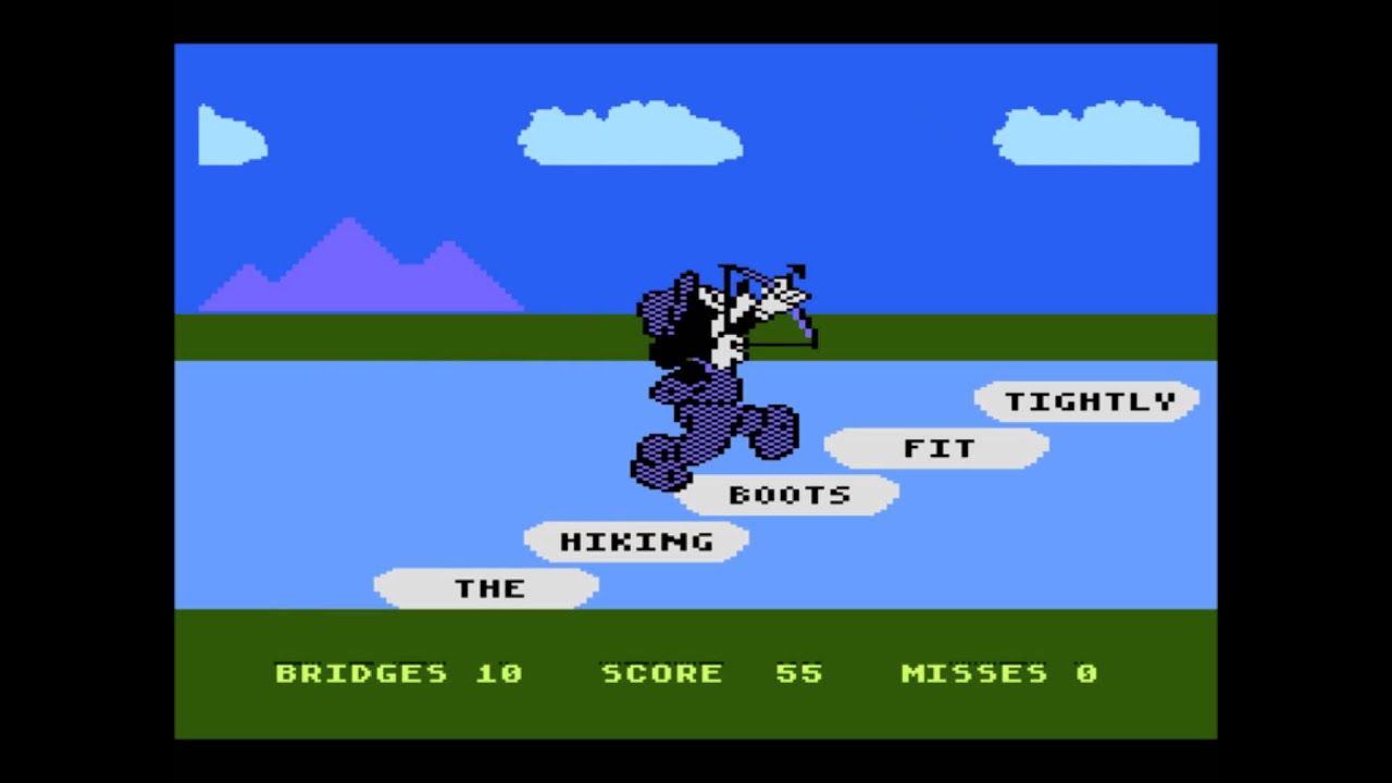 Mickey in the Great Outdoors for the Atari 8-bit family - YouTube