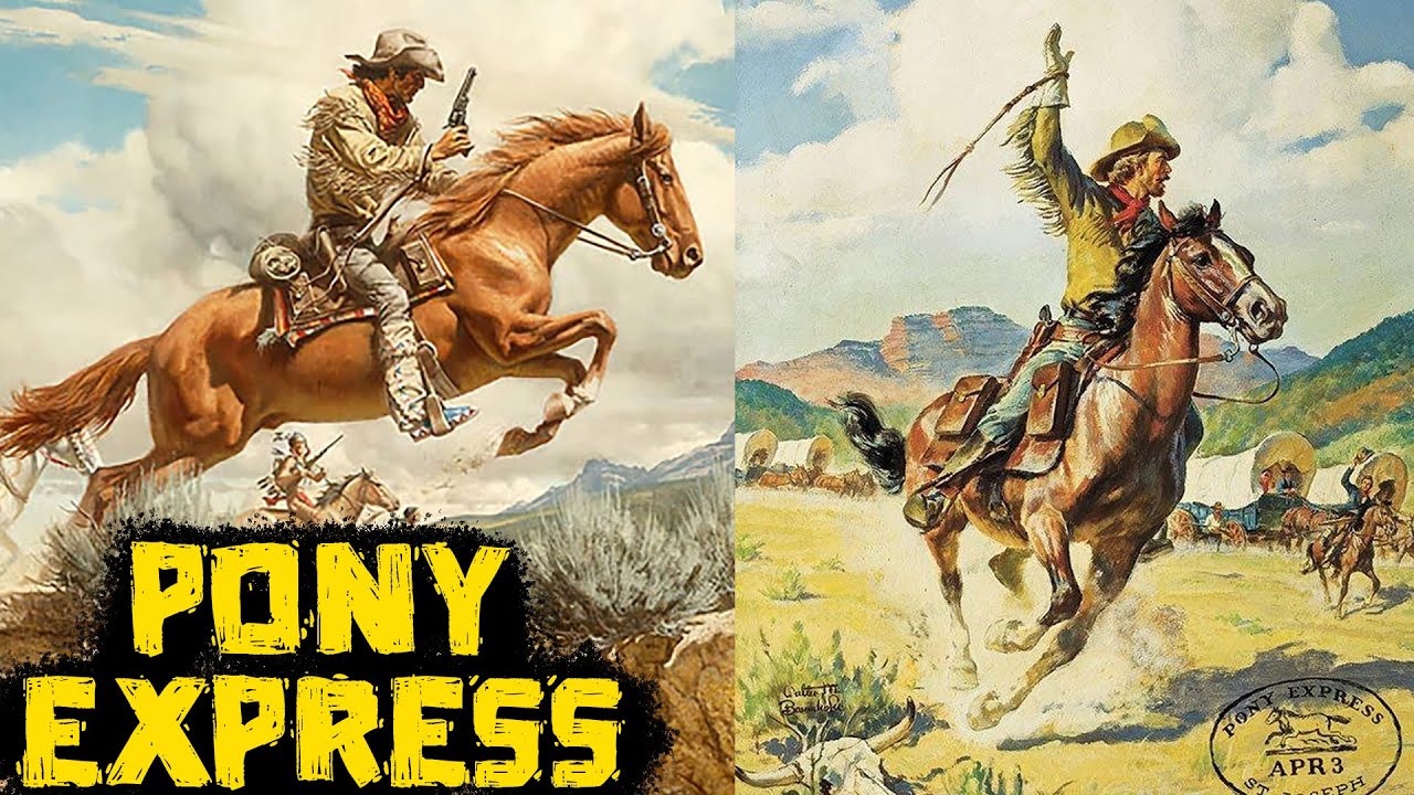 Der Legendäre Pony-Express - Historische Kuriositäten - Geschichte und ...