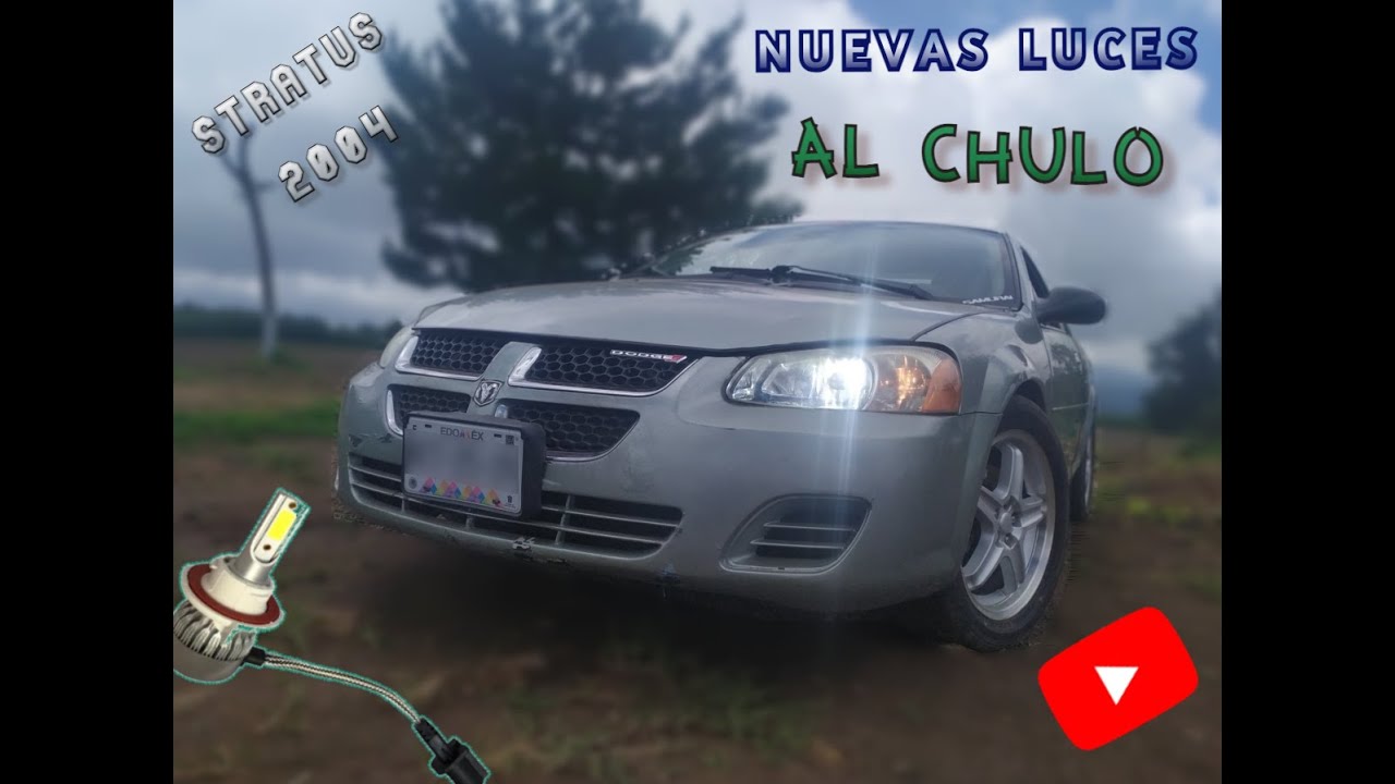 Nuevas luces para el Chulo | Stratus 2004 | JC Cars - YouTube