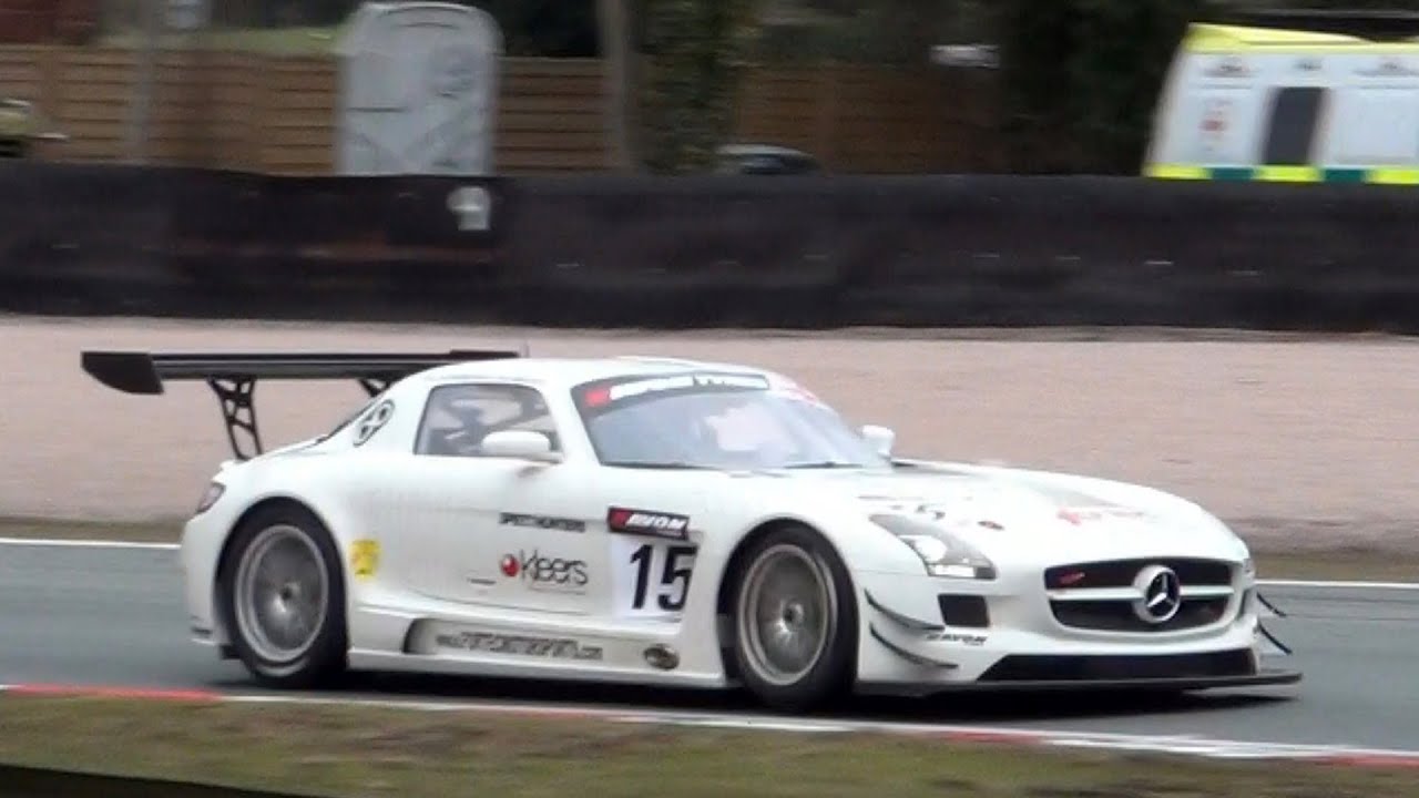 Mercedes SLS AMG GT3 Pure Engine Sound on Track! - YouTube
