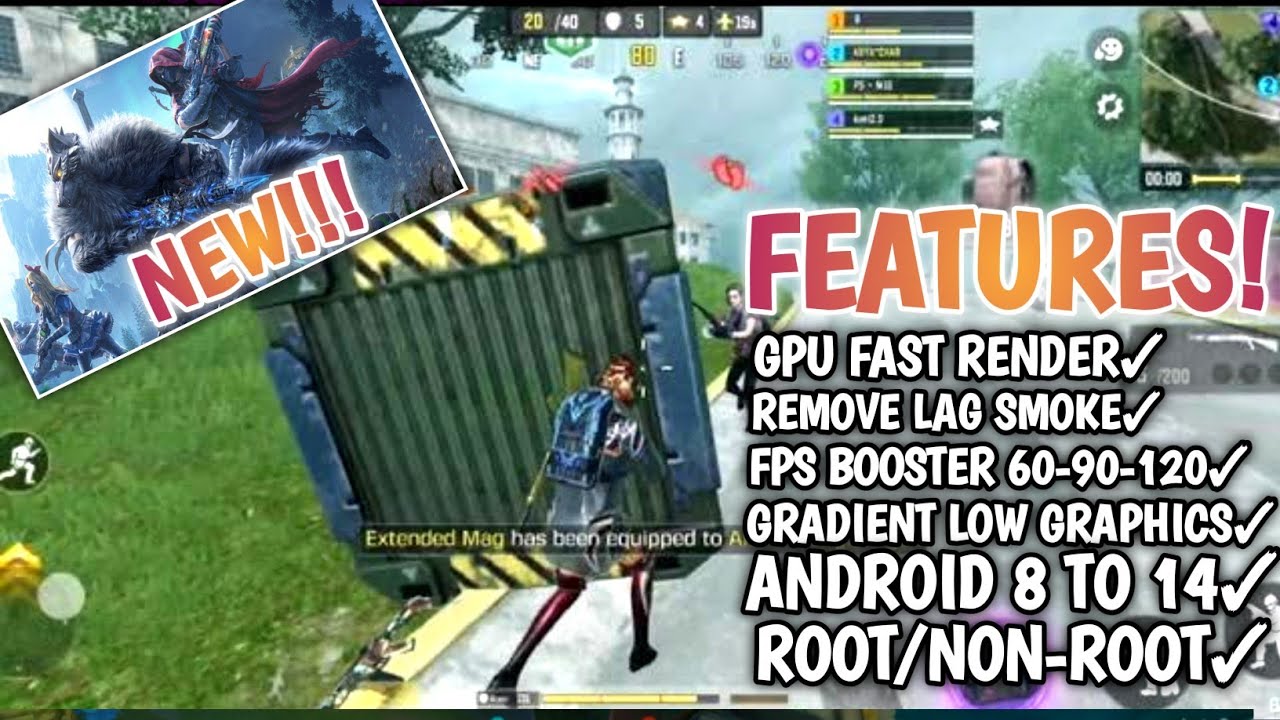 New* COD Mobile Config FAST RENDER 60-90FPS "Fix Lags And FPS DROP ...