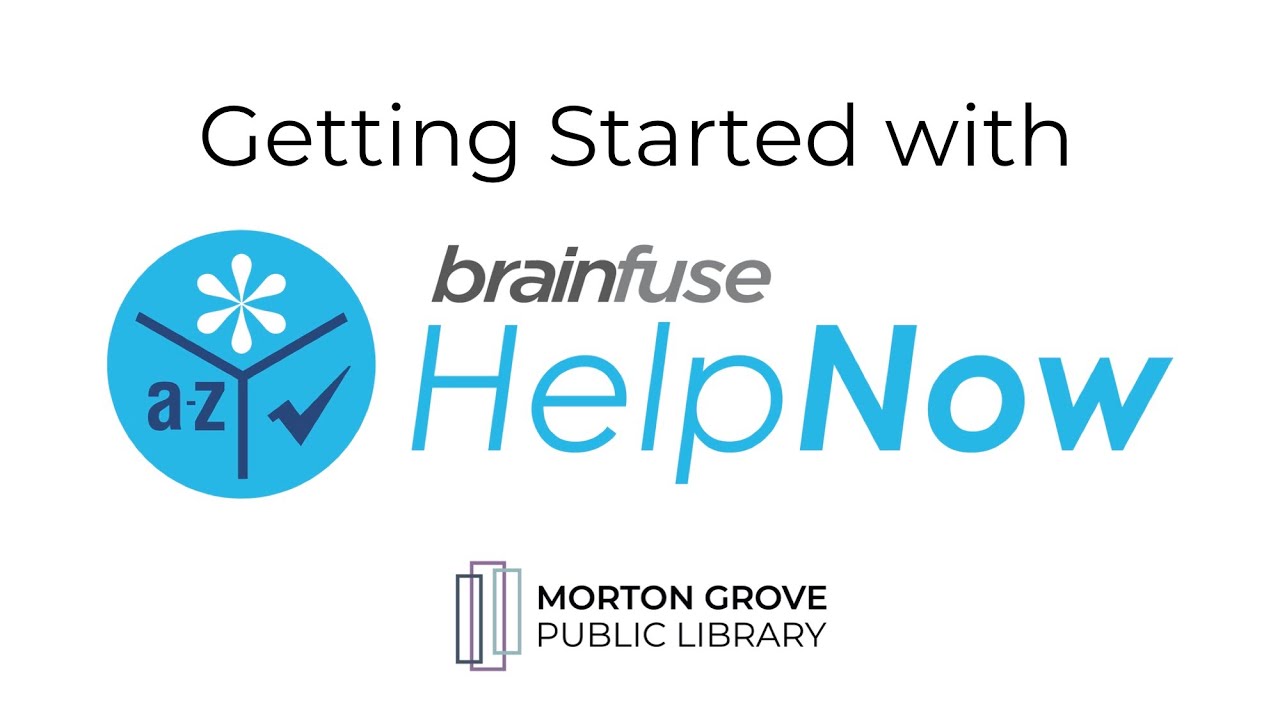 Getting Started with HelpNow by Brainfuse | Morton Grove Public Library - YouTube