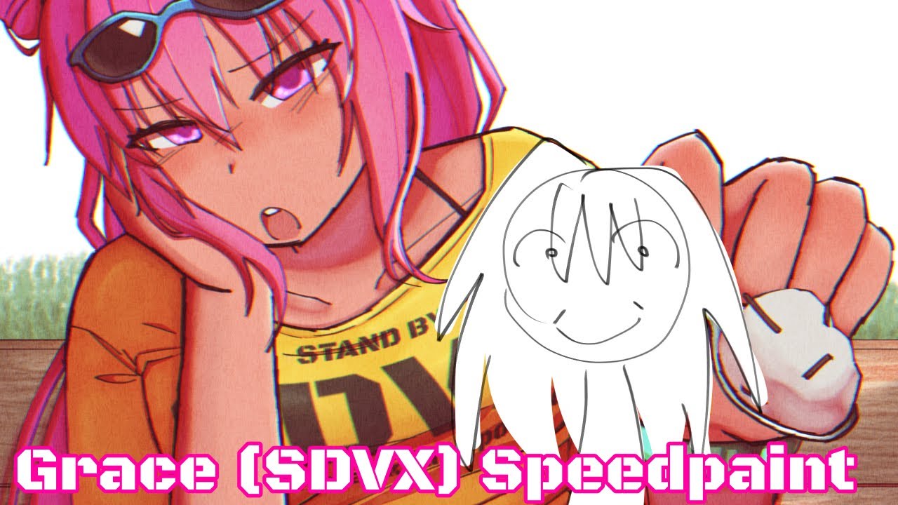 Grace (SDVX) Speedpaint - YouTube