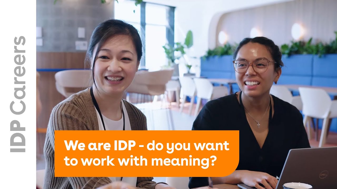 We are IDP - do you want to work with meaning? - YouTube